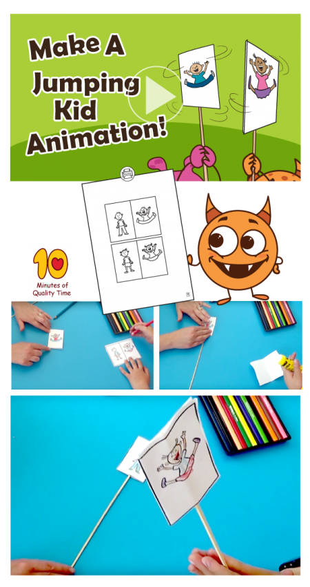 jumping-kid-animation-diy - 10 Minutes of Quality Time