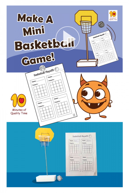 Mini-Basketball-diy - 10 Minutes of Quality Time