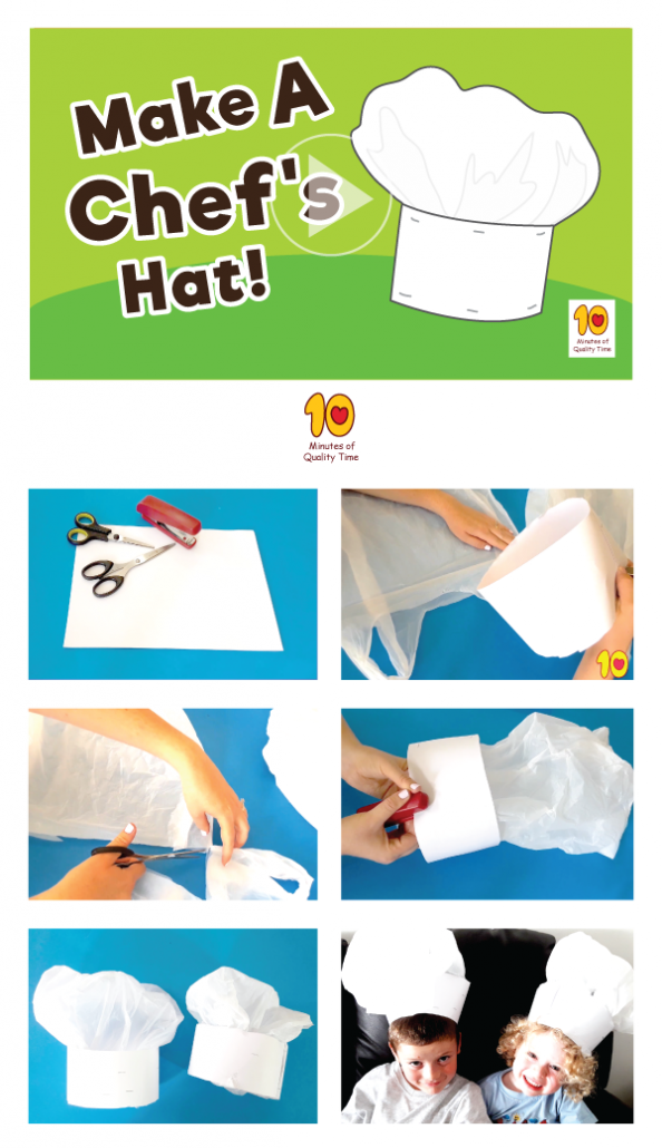 How To Make A Chef s Hat 10 Minutes Of Quality Time