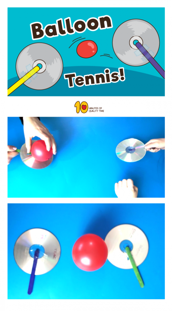 Balloon Tennis - 10 Minutes of Quality Time
