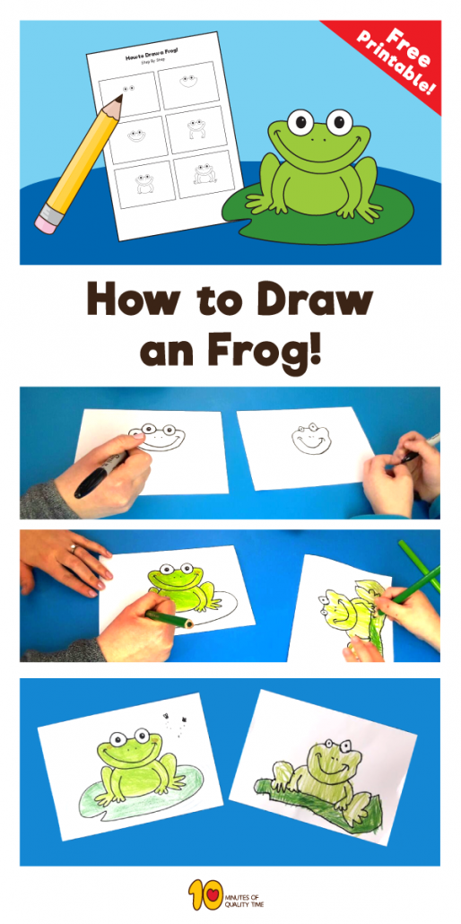 How-To-Draw-a-Frog - 10 Minutes of Quality Time