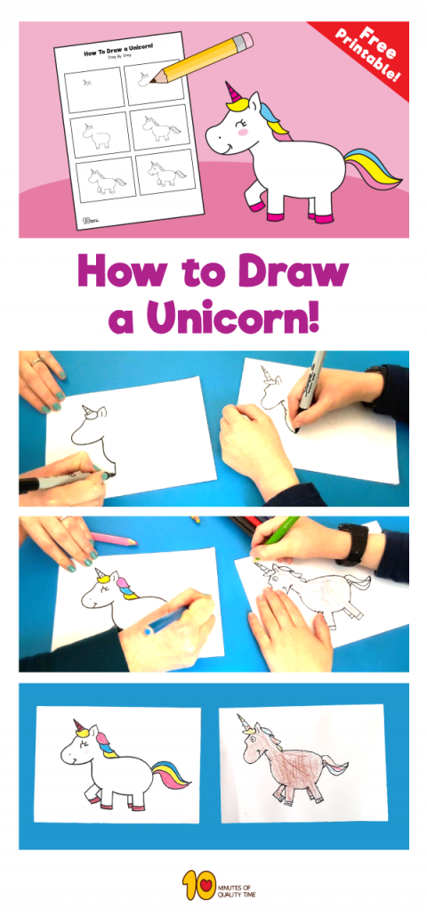 How to Draw a Unicorn - 10 Minutes of Quality Time
