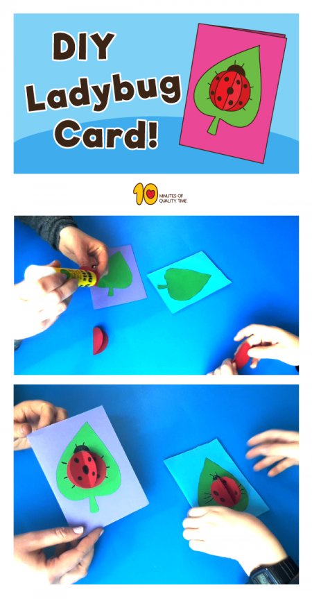 Ladybug-Card - 10 Minutes of Quality Time