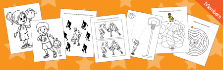 Basketball-Printables - 10 Minutes of Quality Time
